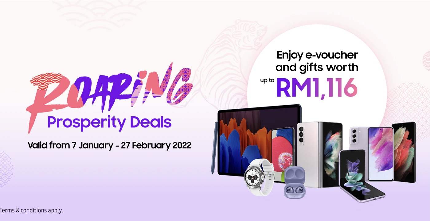 Promosi CNY Samsung berikan anda Angpow dan hadiah percuma bernilai ...