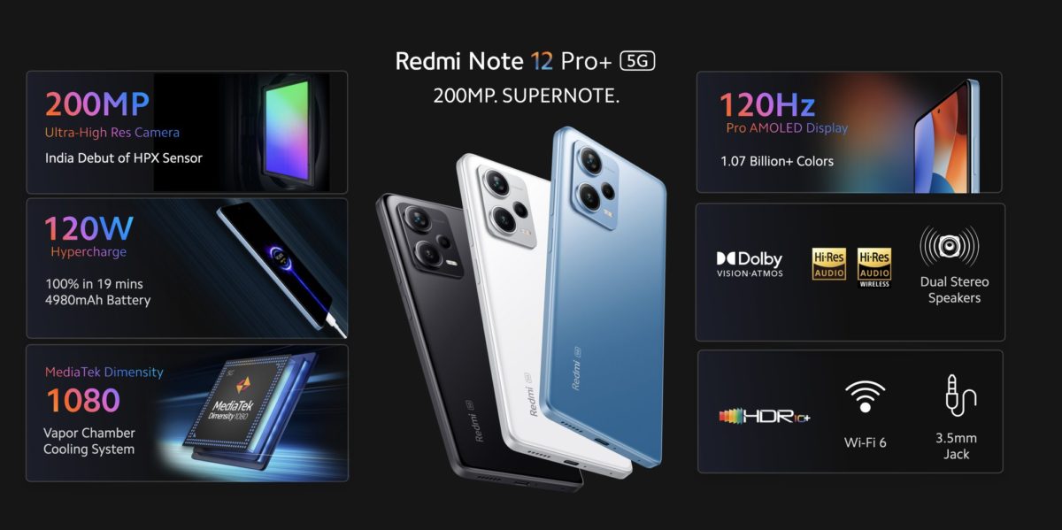 Xiaomi Redmi Note 12 Pro+ dan Note 12 Pro kini rasmi untuk pasaran ...