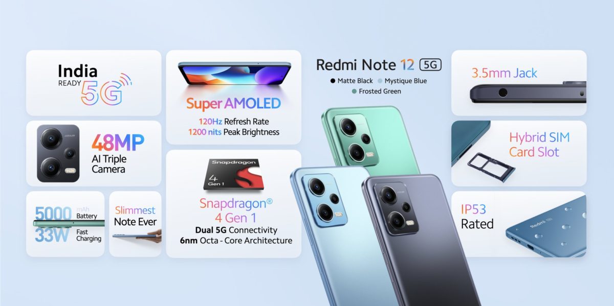 Xiaomi Redmi Note 12 rasmi untuk pasaran global dengan cip Snapdragon 4 ...
