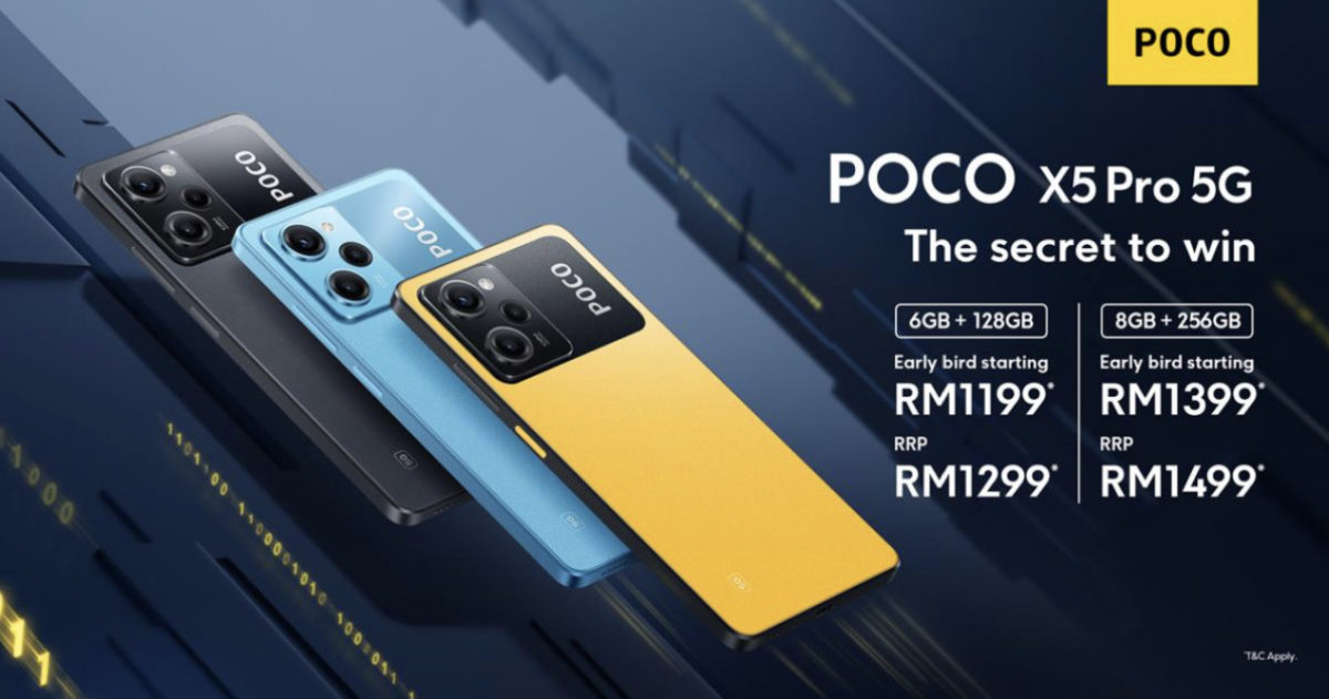 Poco X5 Pro 5G kini rasmi dengan skrin 120Hz AMOLED dan cip Snapdragon 778G - dari RM 1,299 ...