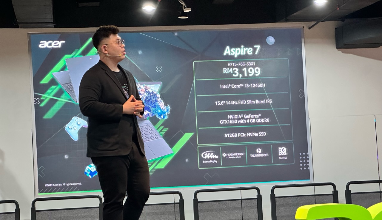 Komputer riba Acer Aspire 7 kini rasmi di Malaysia pada harga RM 3,199 ...