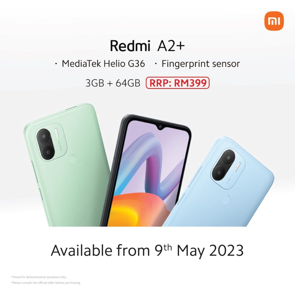 Xiaomi Redmi A2+ kini rasmi di Malaysia - peranti entry-level pada ...